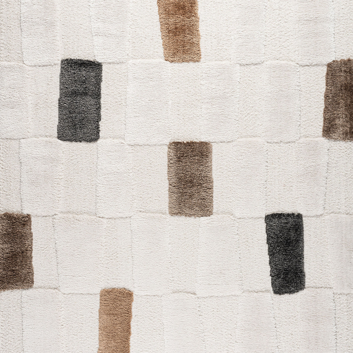 Limba Geometric Rug Modern Block Pattern for Contemporary Spaces – Homekode