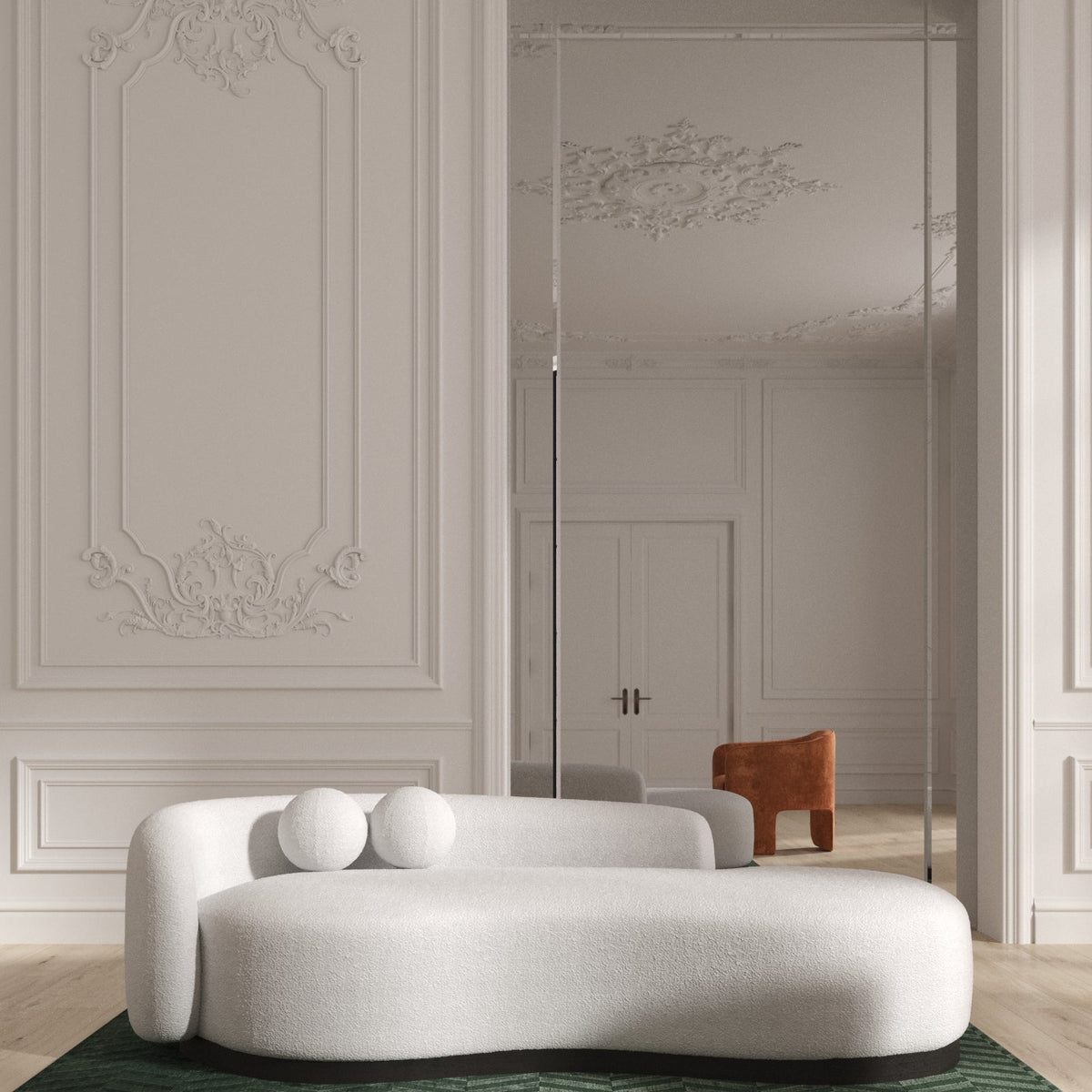 Tiffany Lounge Sofa — Elegant Contemporary Accent for Modern Living ...