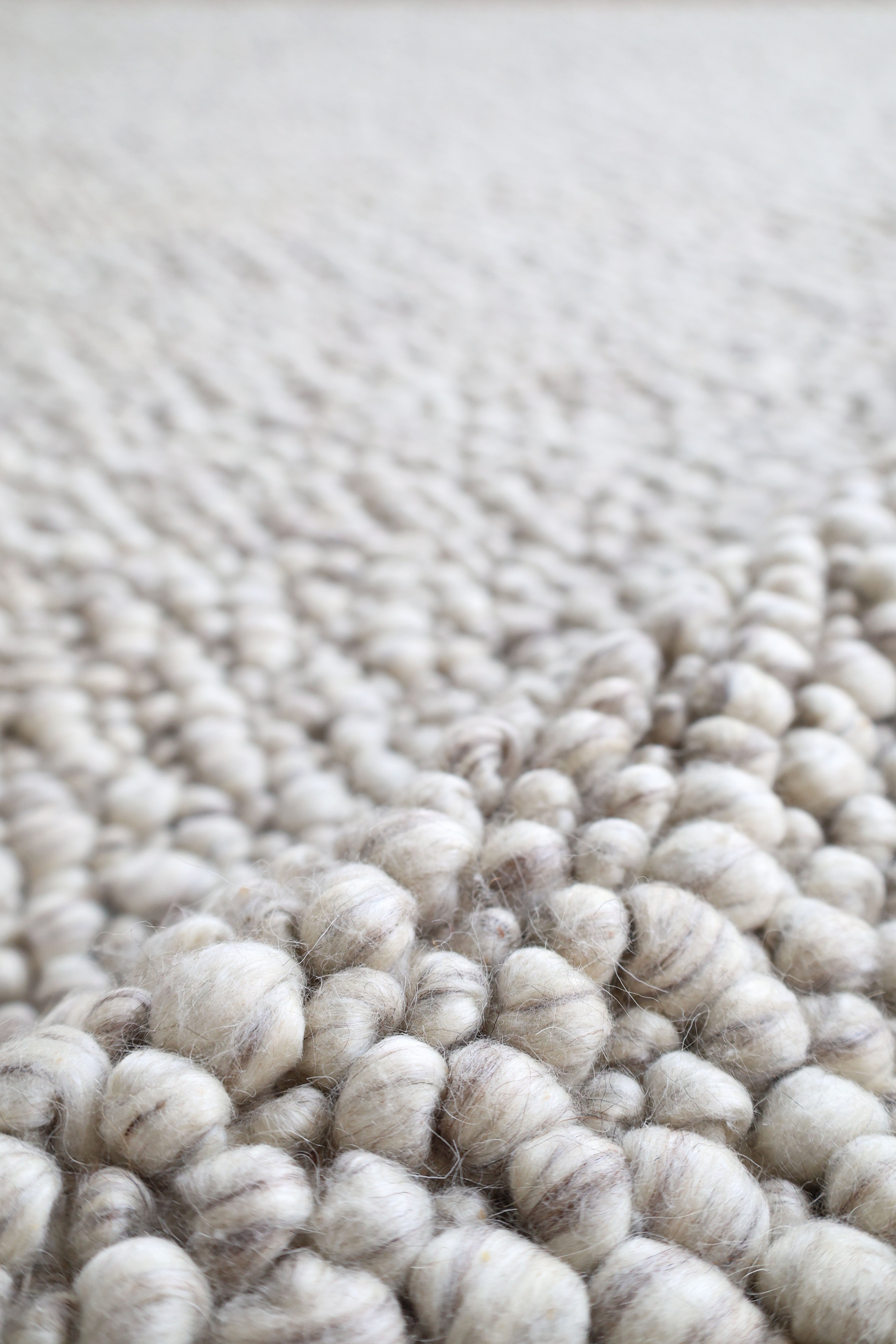 Velin Light Grey Hallway Rug 80x200CM | Handwoven Wool Runner – Homekode