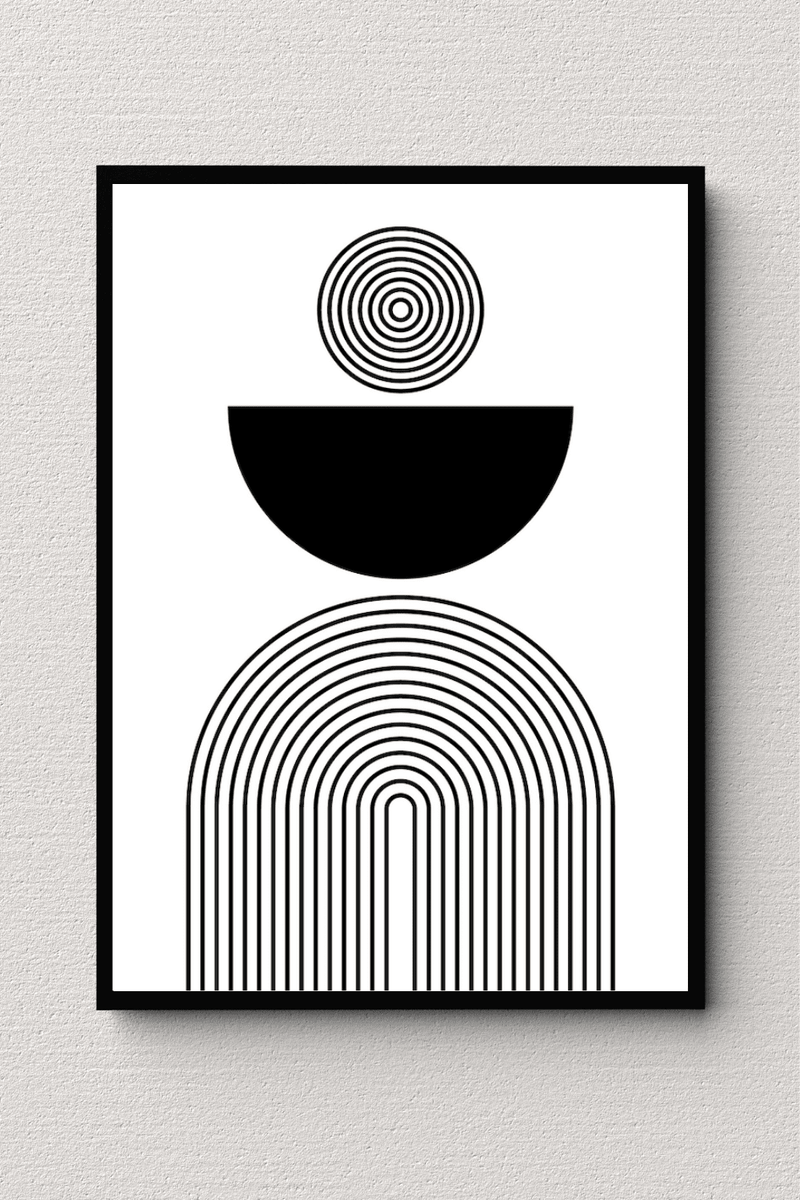 Abstract Balance Wall Art - Homekode