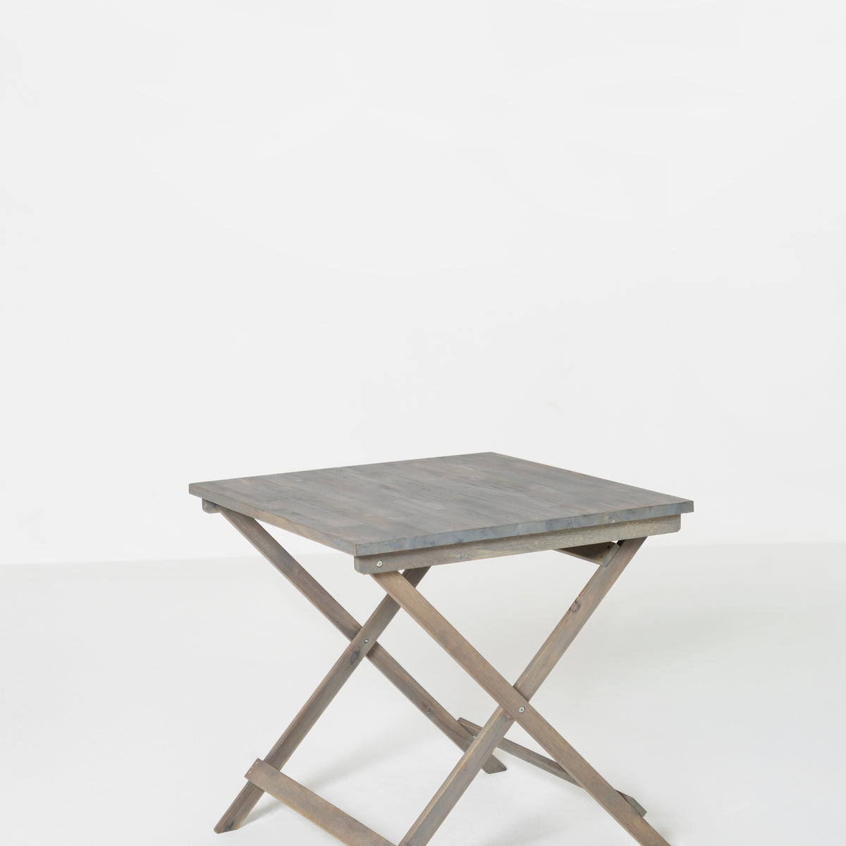 Brenta Dusk Gray Folding Table – Solid Wood Functional Design – Homekode