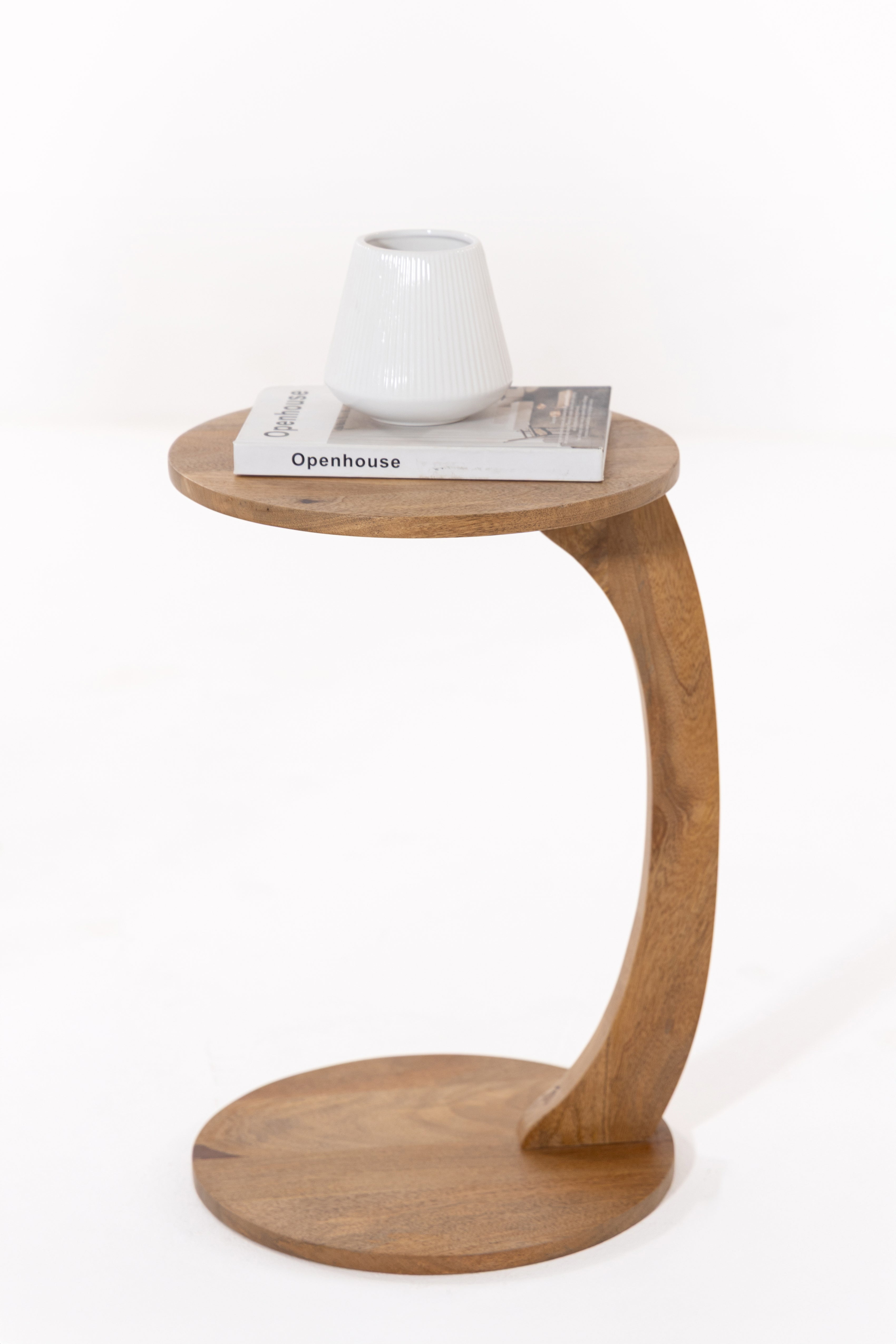 Ciro Mango Wood Side Table for Sculptural Modern Living – Homekode