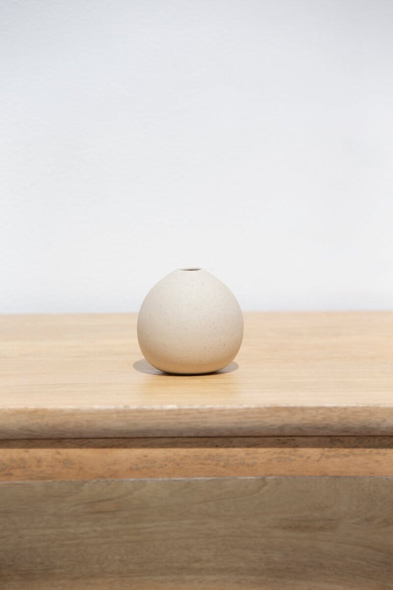 Pebble Essence Vase – Organic Inspired Contemporary Accent – Homekode