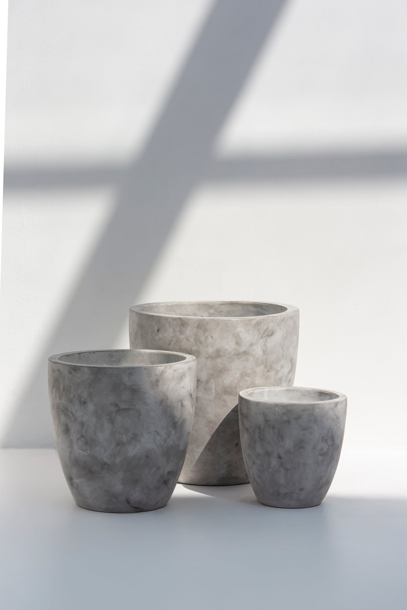 Vita Smoky Gray Concrete Pot (3 Sizes) – Homekode