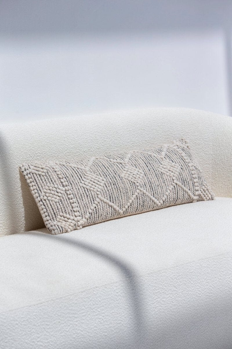 Lozenge Cushion — Contemporary Accent Pillow with Geometric Design ...
