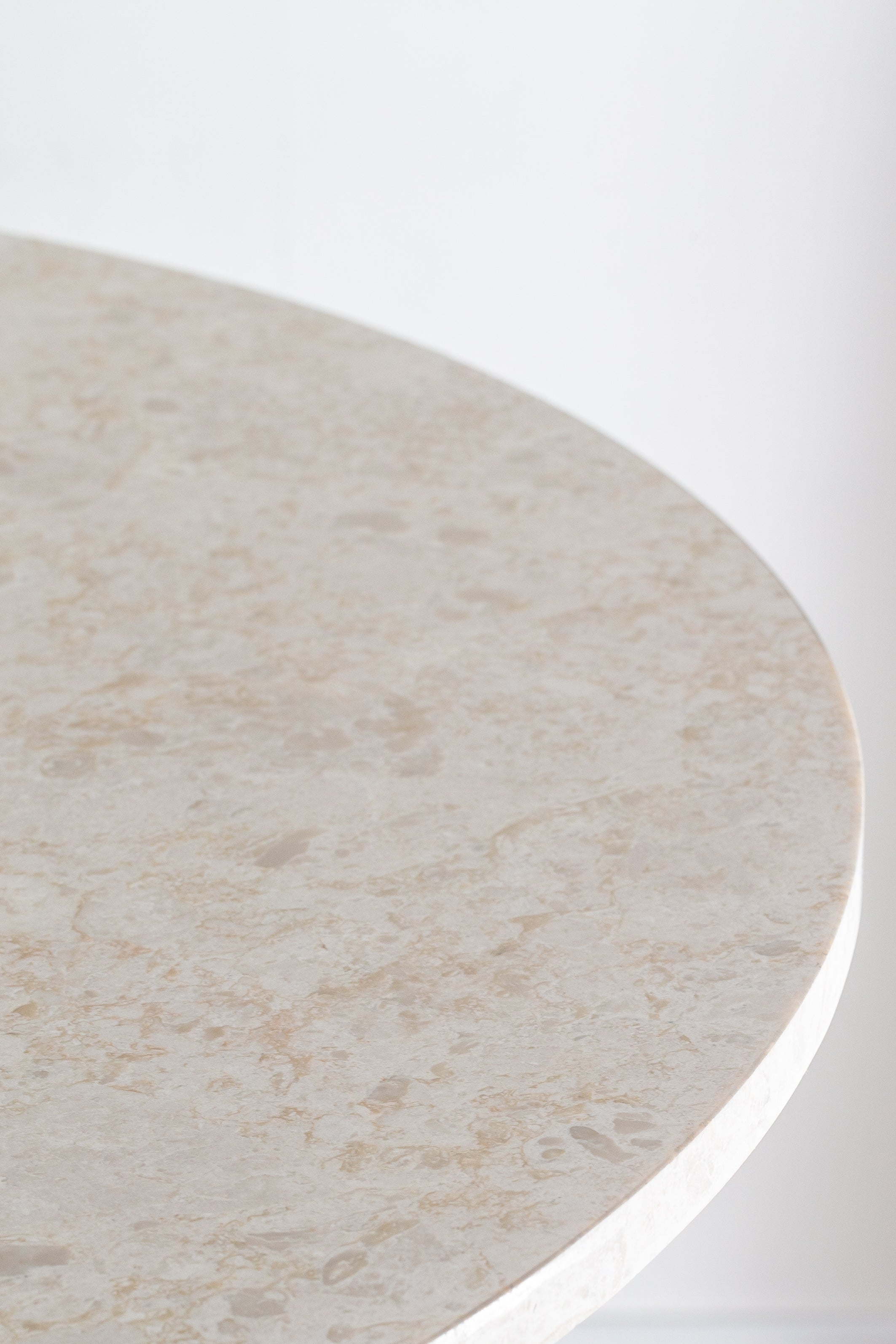 Elevate Your Dining Room with the Dakota Oryx Beige Stone Dining Table ...