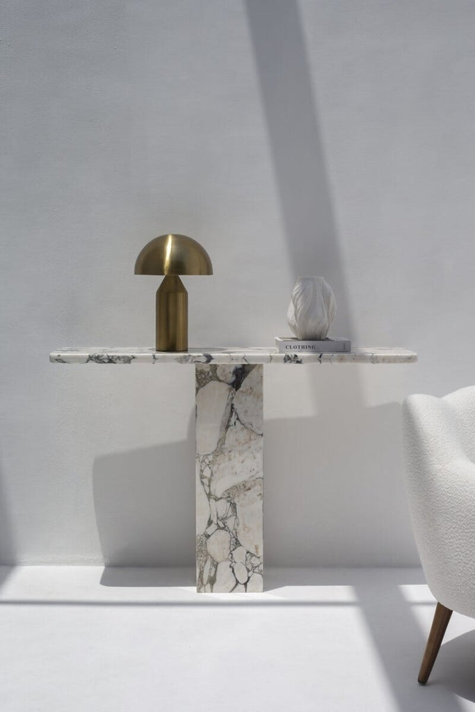 Marble Console Table | Console Tables Stone | Marble Top Console – Homekode