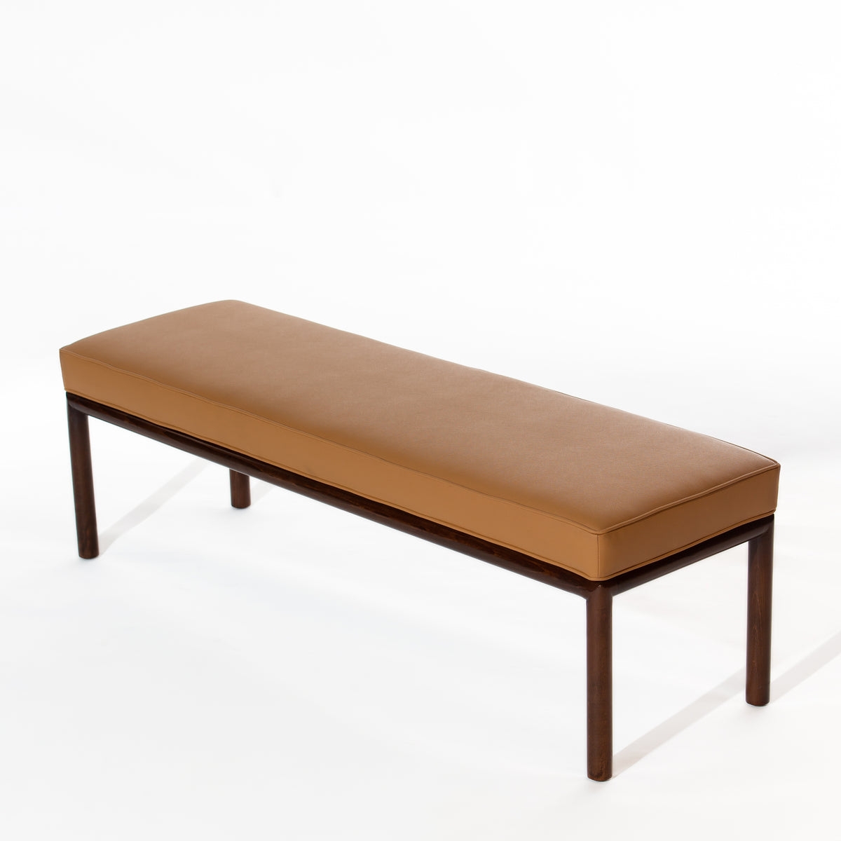 Pamela Bench with Wooden Legs — Stylish Contemporary Seating for Dining ...