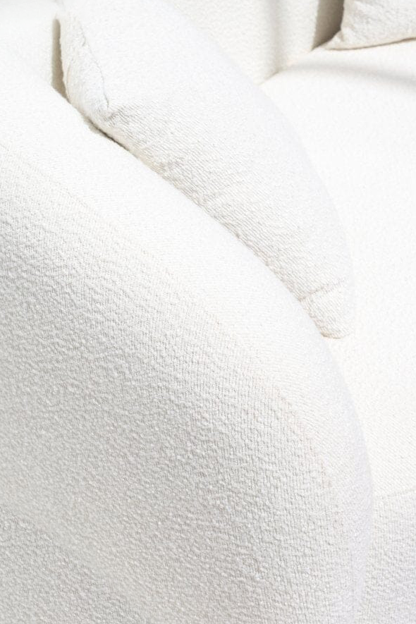 Off White Boucle - White 02 – Homekode