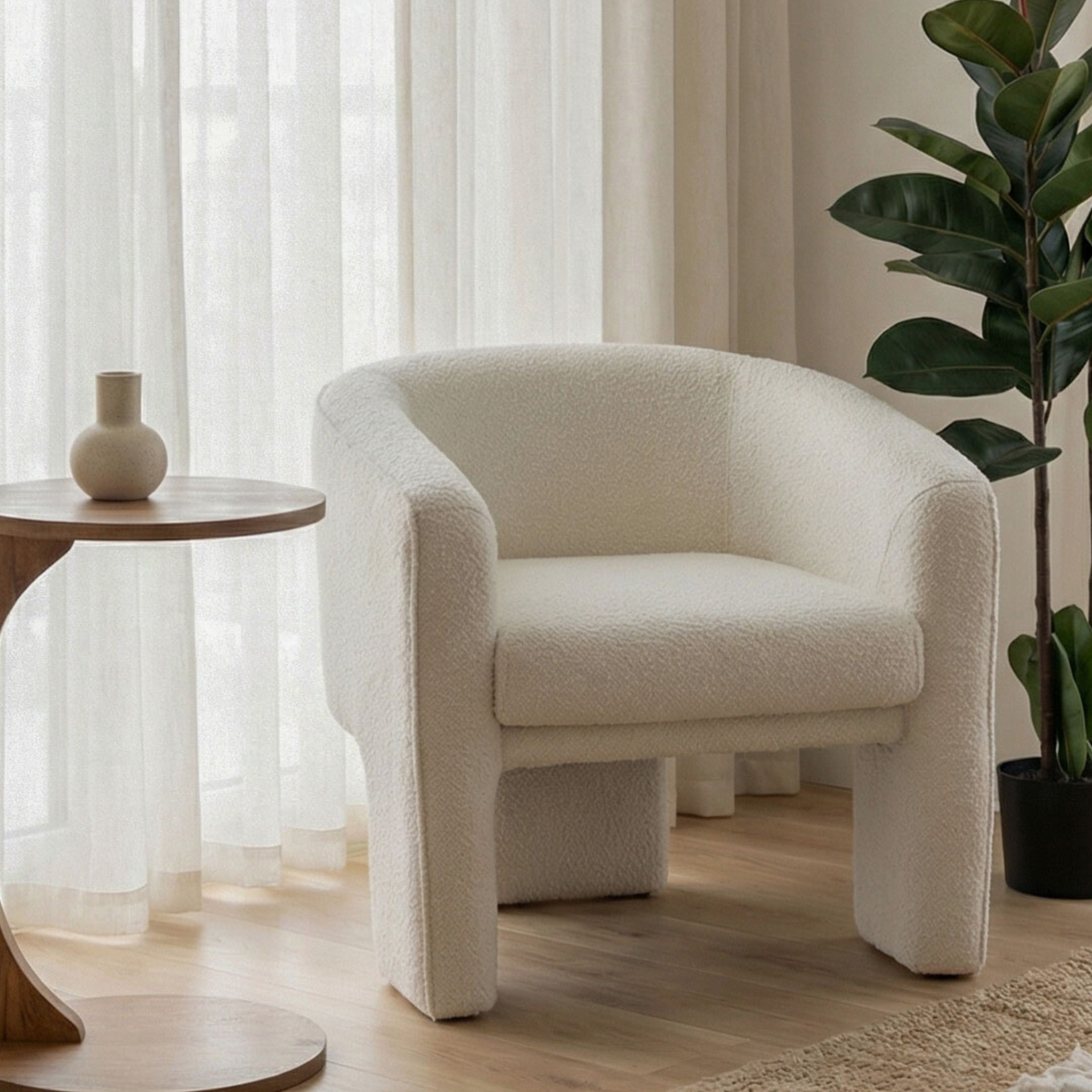 Kendra Lounge Chair — Sleek Contemporary Accent Chair for Modern ...