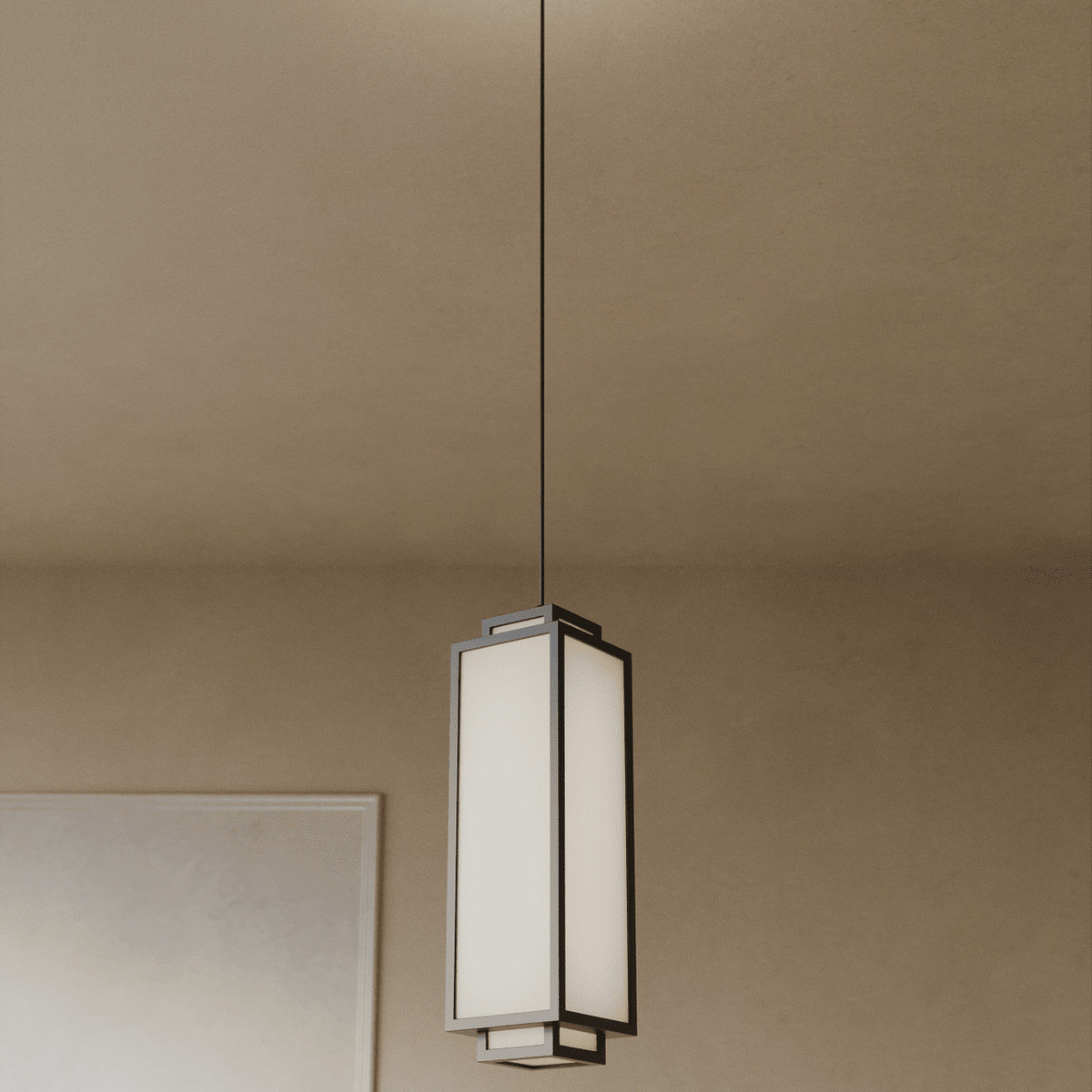Cuboid Retro Pendant Lamp for Bedrooms Style Design Decor Lighting ...