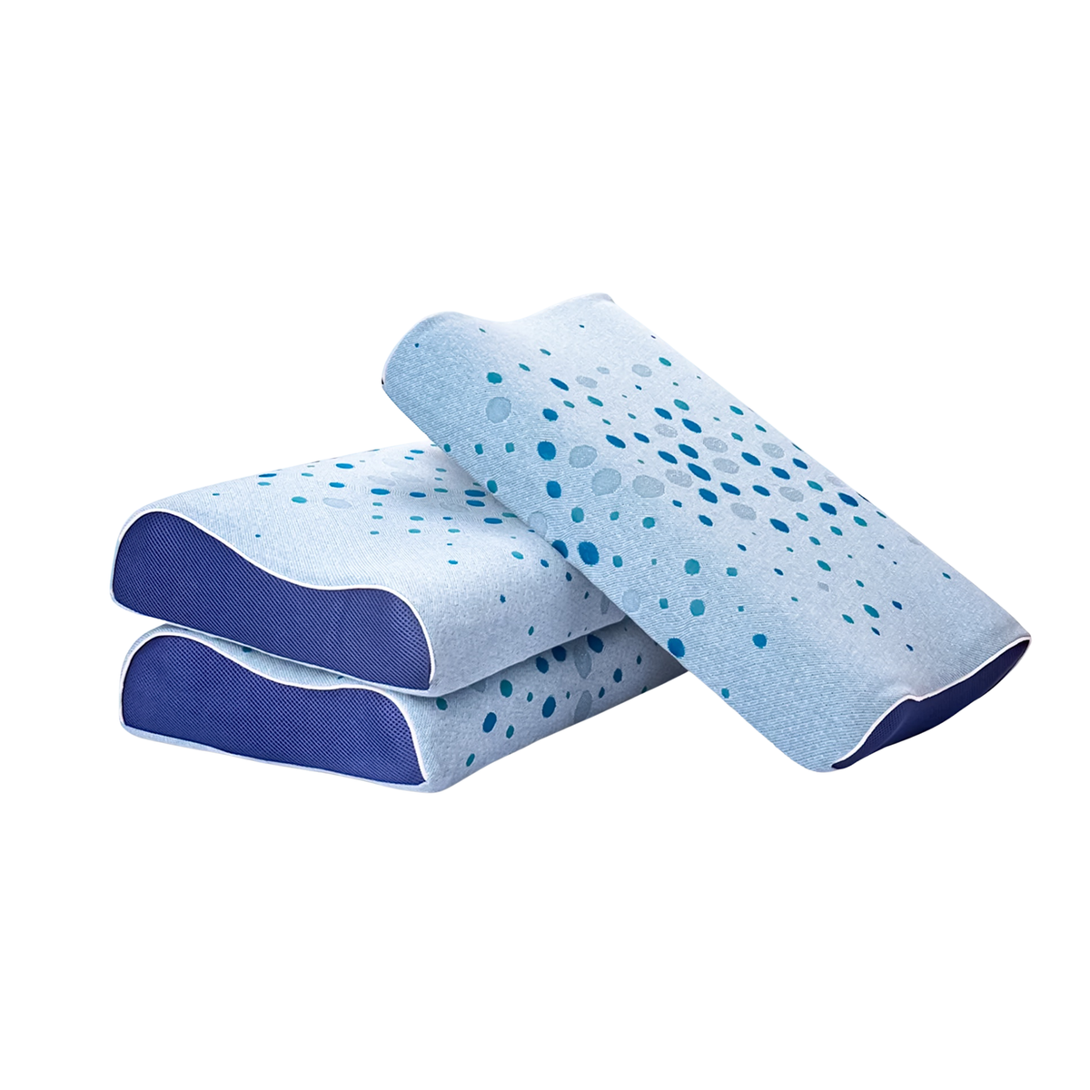 Latex Plus Curve Pillow with Natural Latex Neck Support Design – Homekode
