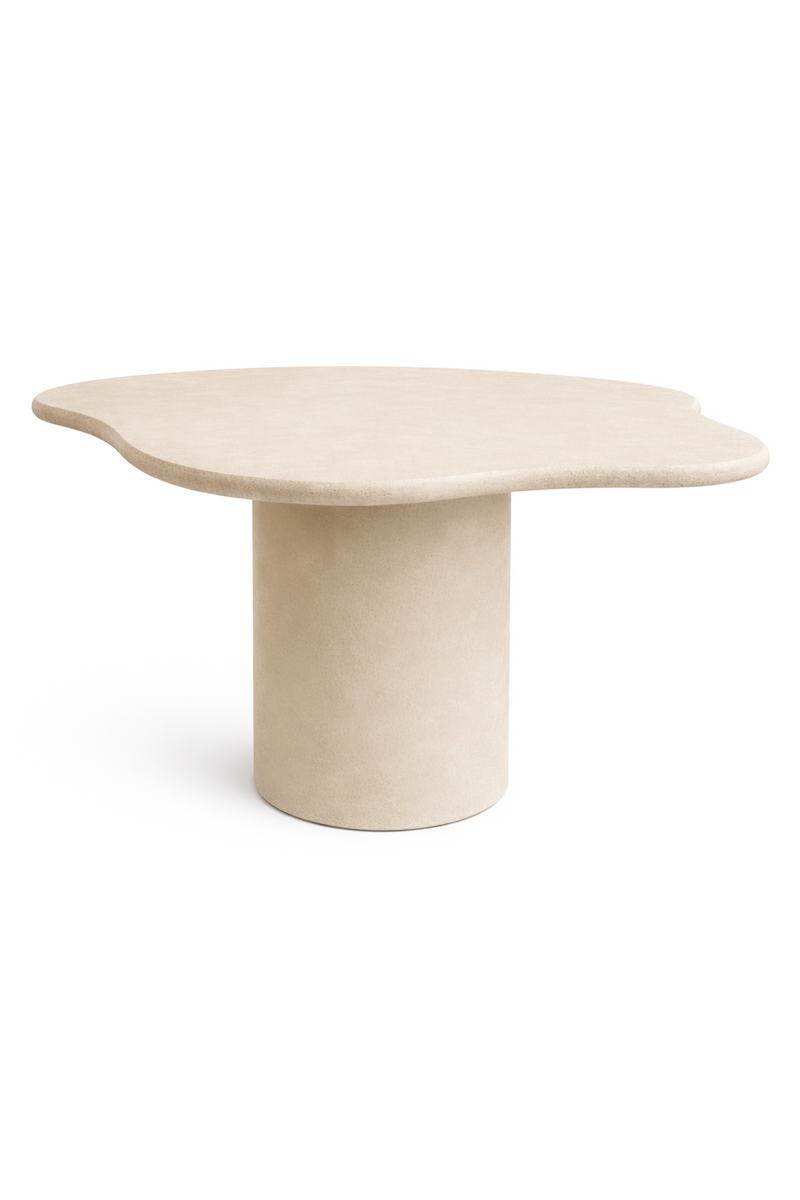 Brighten Your Dining Space With the Naurède Light Beige Table – Homekode