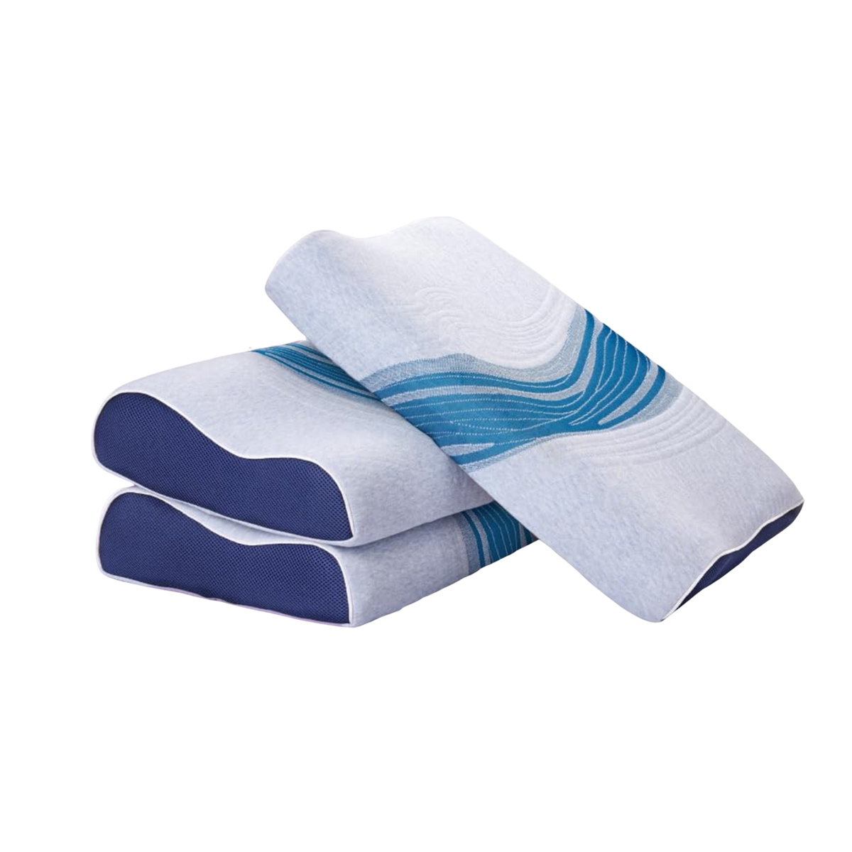 Nexa Curve Pillow with Ergonomic Head and Neck Support Design – Homekode