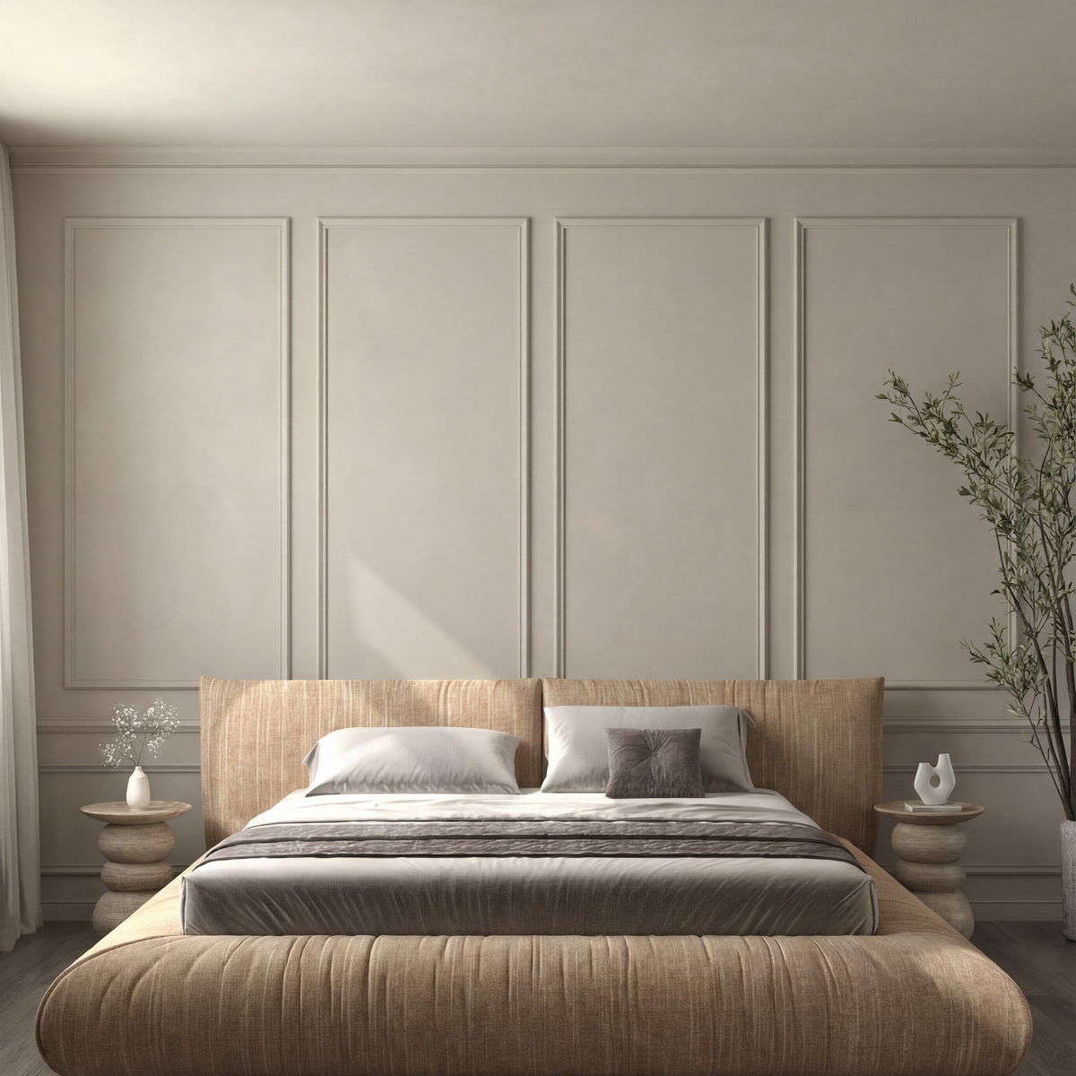 Create a Warm Retreat with the Selini Mocha Sand Bed – Homekode