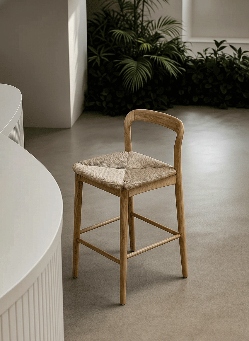 Enhance Your Seating Space with the Tomo Wooden Stool – Homekode