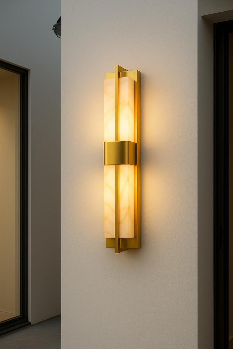 Valente Wall Light – Sculpted Frame Modern Interior Lighting – Homekode