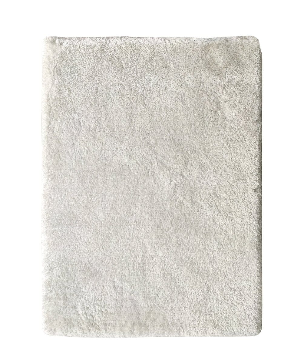 Arctic Cloud - White Fluffy Shaggy Rug (200x300 CM) - Homekode