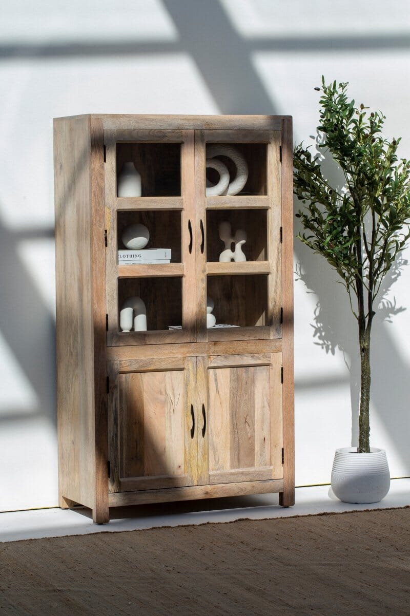 Caesar Display Wooden Cabinet - Homekode
